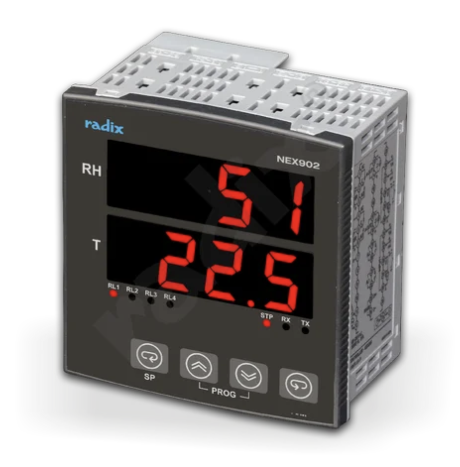 Radix NEX902 %RH & Temperature ONOFF Controller | Mechtrace ...